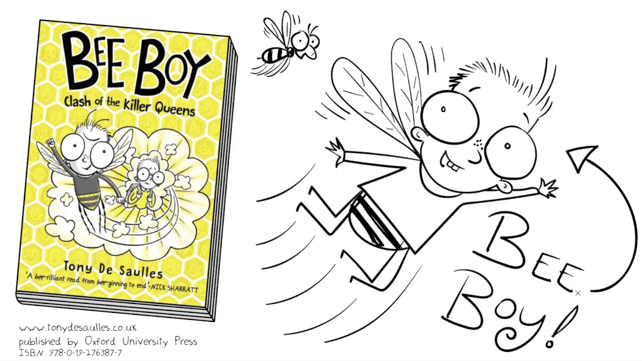 How to draw Bee Boy - YouTube