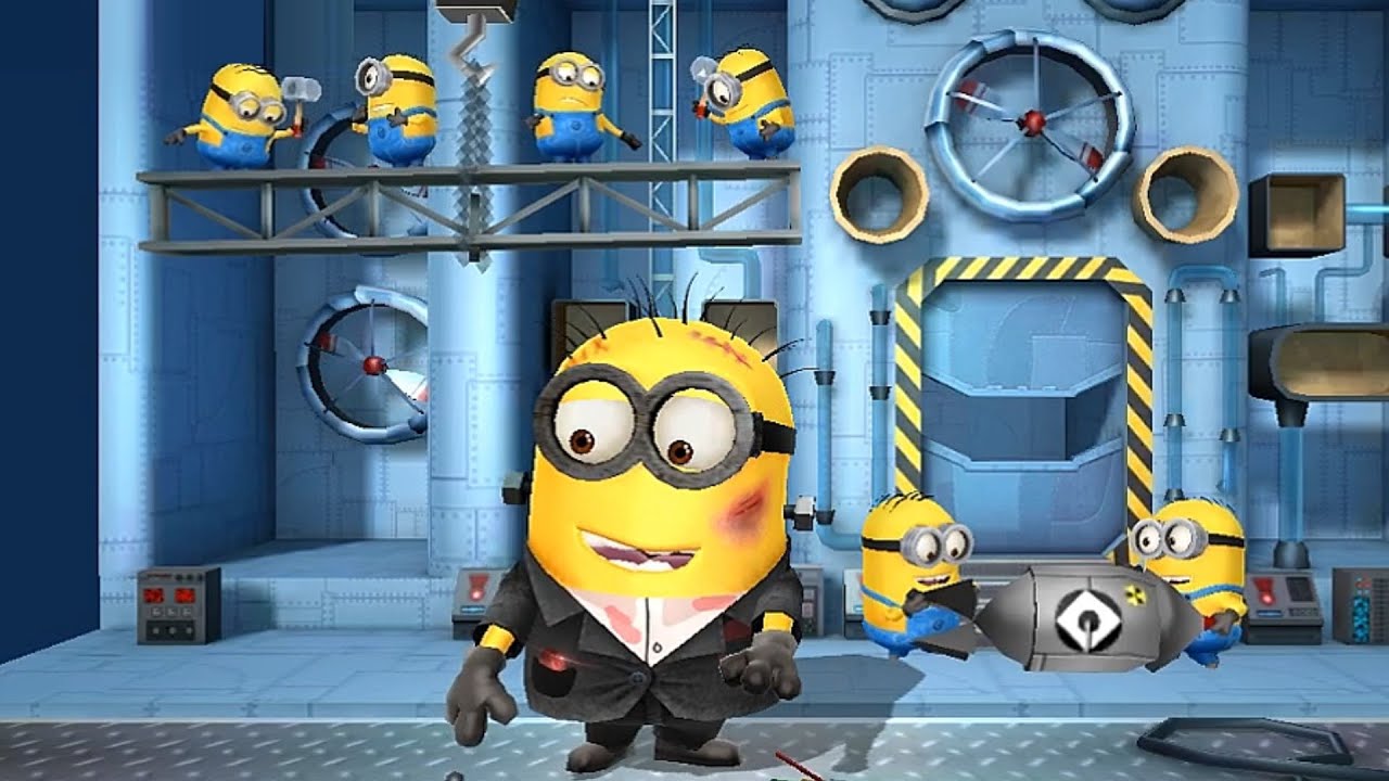 Minion rush Frankenstein minion Grus Lab gameplay Despicable Me minions ...
