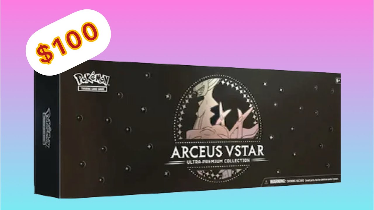 I open GameStop exclusive $100 Arceus avatar Ultra-Premium collection ...