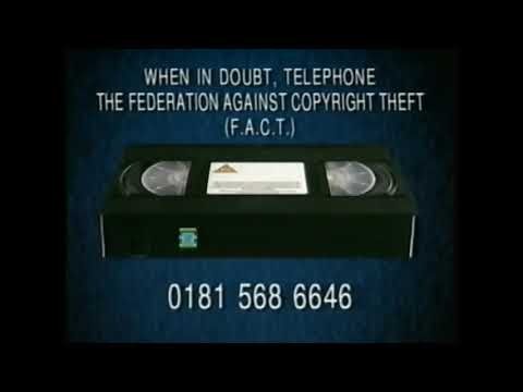 FACT - Beware of Illegal Video Cassettes (1990s, UK)