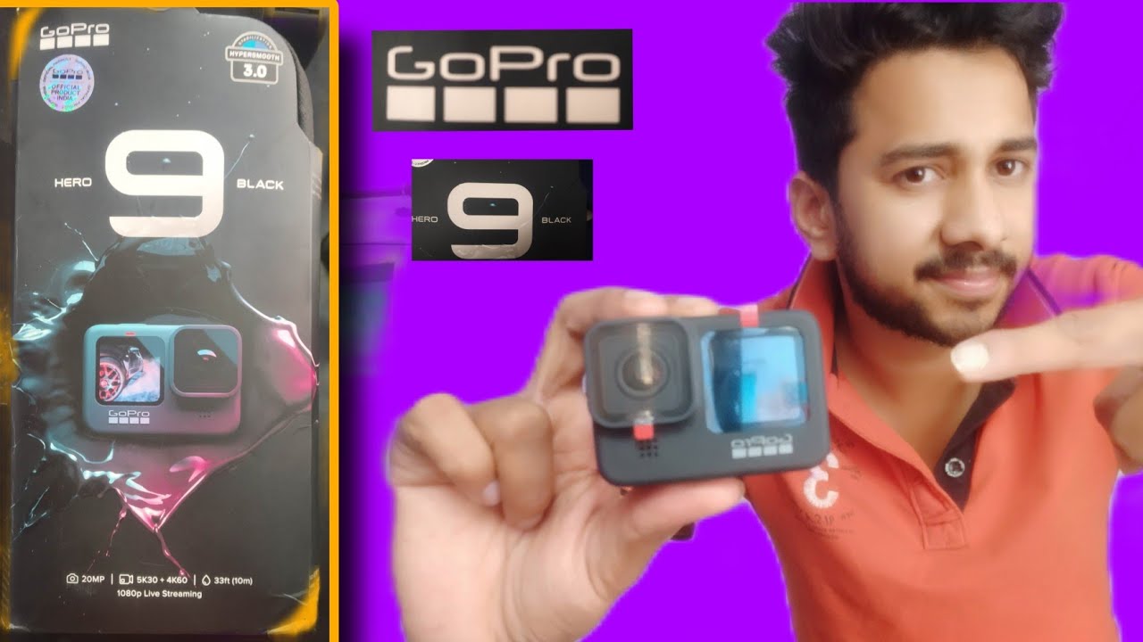 Go Pro Hero 9 Black Unboxing And Camera Test 🔥🔥My First Vlogging Action ...