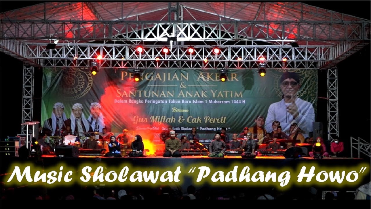 MUSIK SHOLAWAT "PADHANG HOWO" KABUPATEN PASURUAN - YouTube