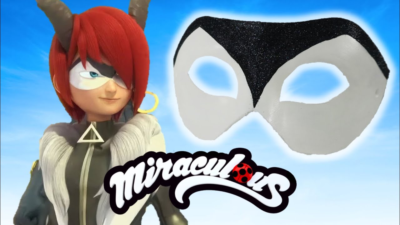 DIY Miraculous Ladybug Caprikid Mask Dress-up Cosplay - YouTube