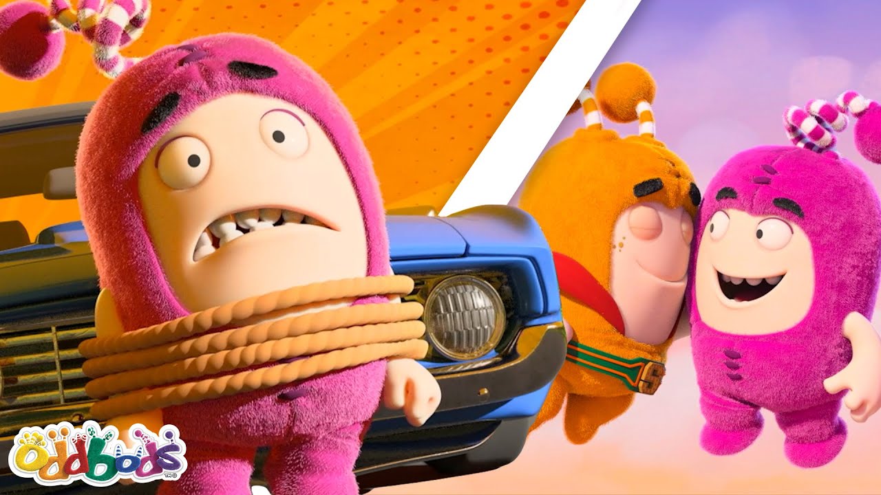 ODDBODS! | NEW! | 🦸Slick the SUPERHERO! 🦸 | Best Oddbods Full Episode ...