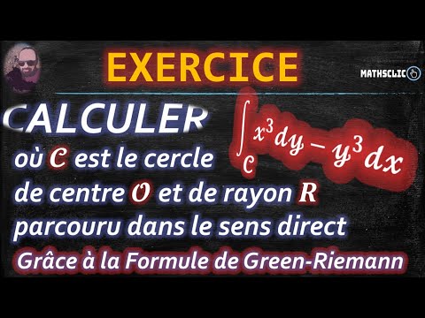 🔴MATHSCLIC EXERCICE - POST BAC | CALCUL D'UNE INTÉGRALE CURVILIGNE PAR ...