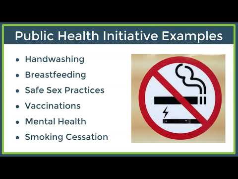 2 7 Public Health Initiatives - YouTube