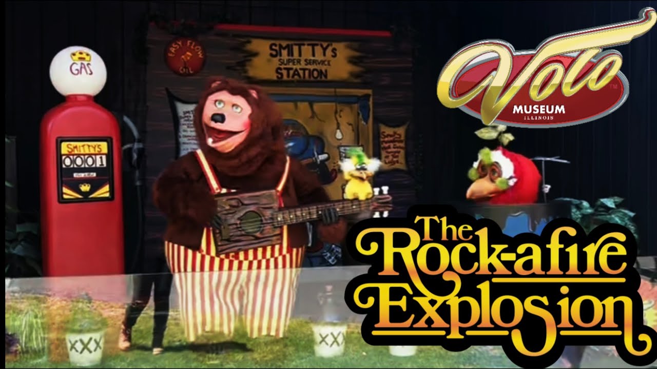 The Rock-afire Explosion at the Volo Museum - YouTube