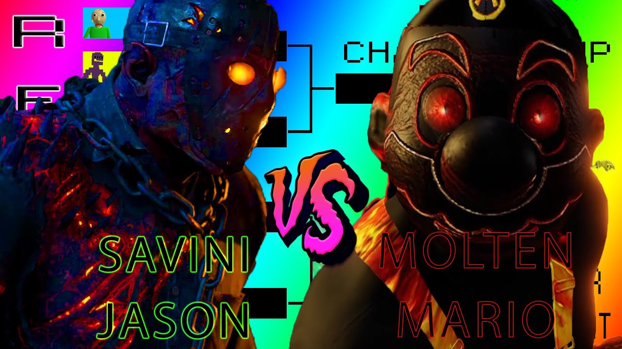 OMG! MOLTEN MARIO VS SAVINI JASON + RETRO CHAMPIONSHIP CONCLUSION MAIN ...