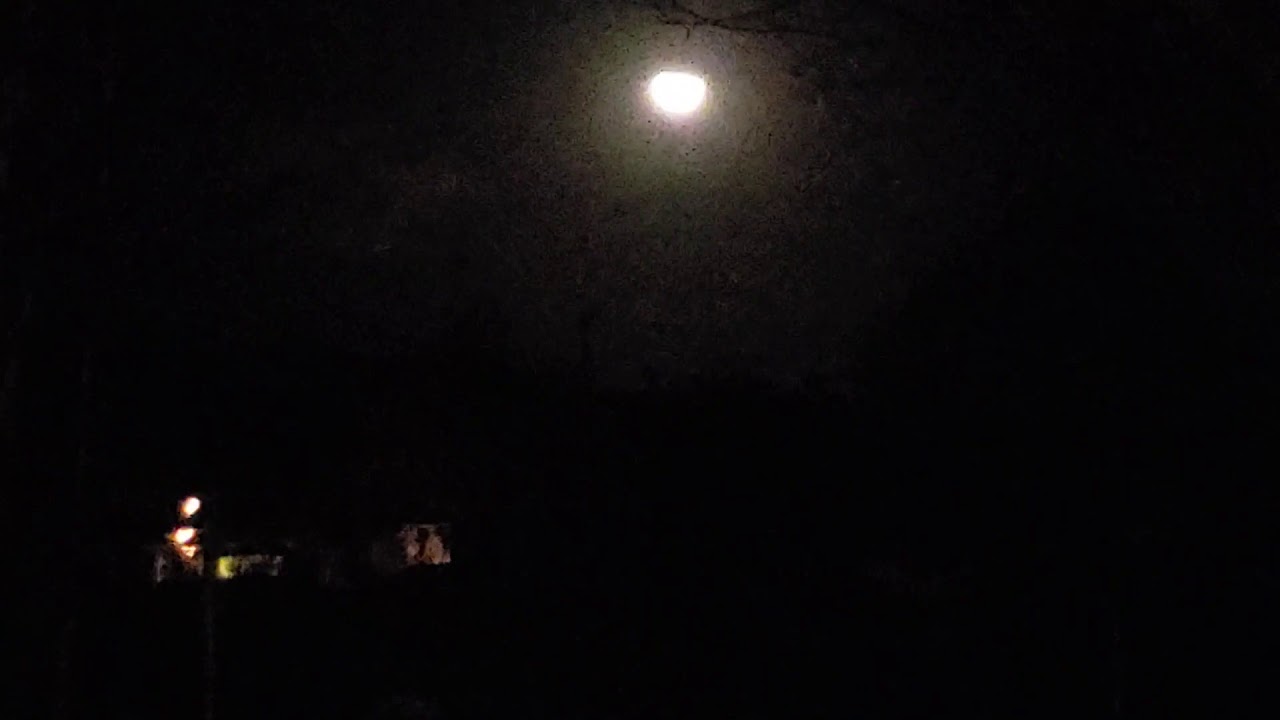 Horizontal moon shadow - YouTube