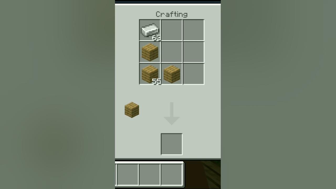 How to make smithing table in Minecraft #minecraft #viralshort # ...