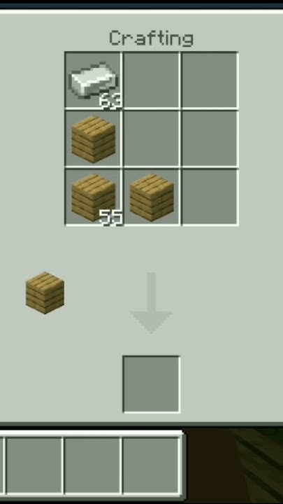 How to make smithing table in Minecraft #minecraft #viralshort # ...