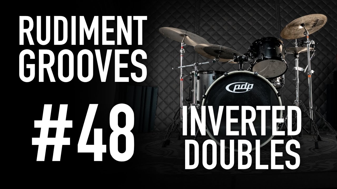 Rudiment Groove #48 - Inverted Double Stroke - Max Freeman - YouTube