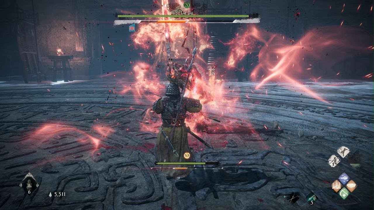 Wo Long: Fallen Dynasty || Boss: Lu Bu - YouTube