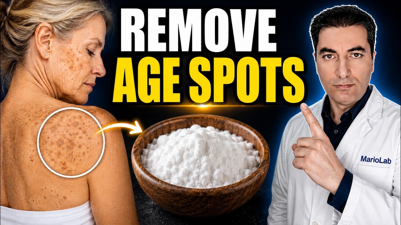BAKING SODA FOR AGE SPOTS? | Do This for 15 Minutes (It Fades Them ...