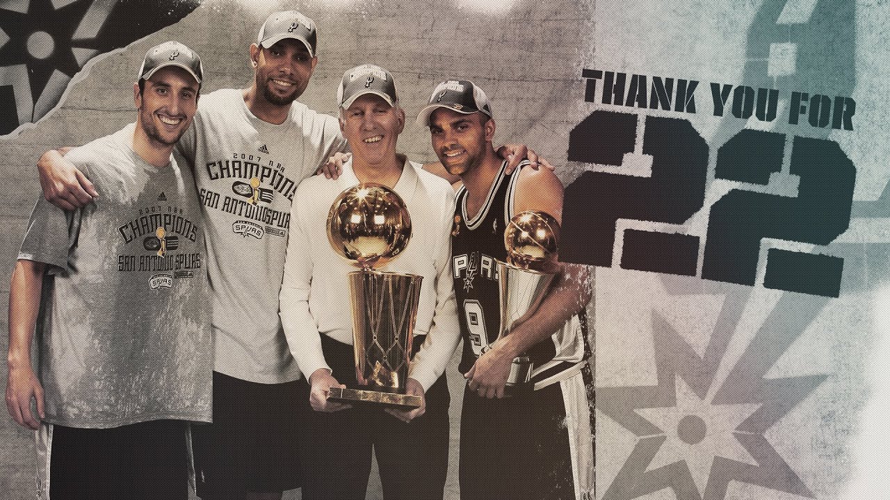 Spurs Championship Trophies