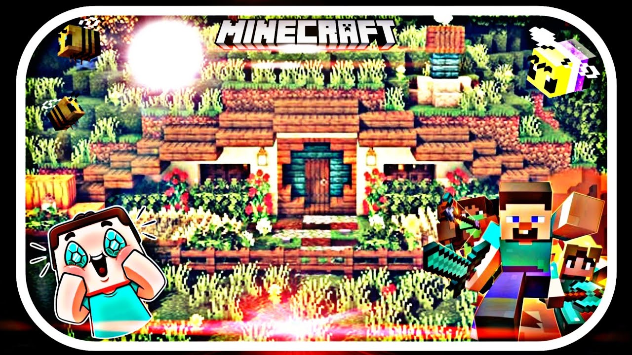 I MADE A PRO HOUSE IN MINECRAFT survival gameplayq #2 - YouTube