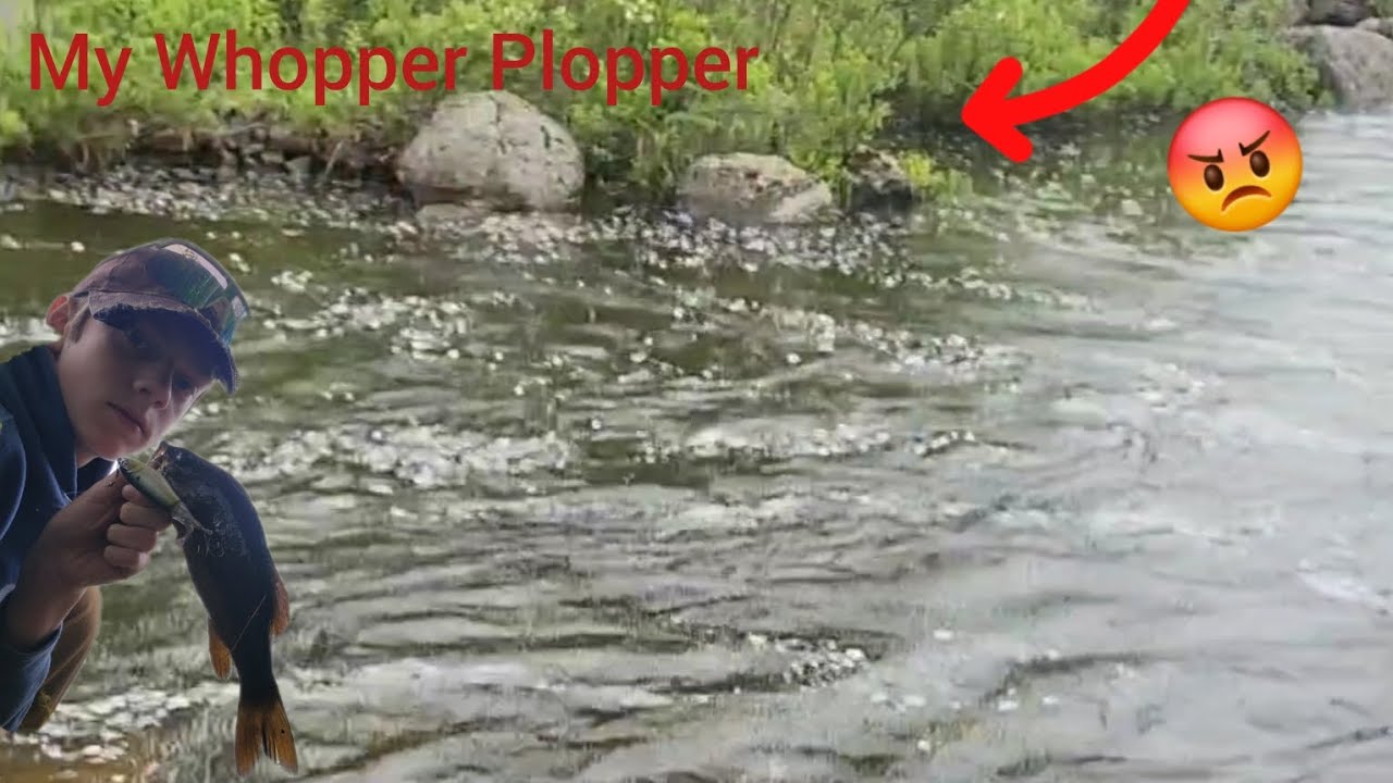 I got snagged across the Brook *Bass Fishing Gone Wrong* - YouTube