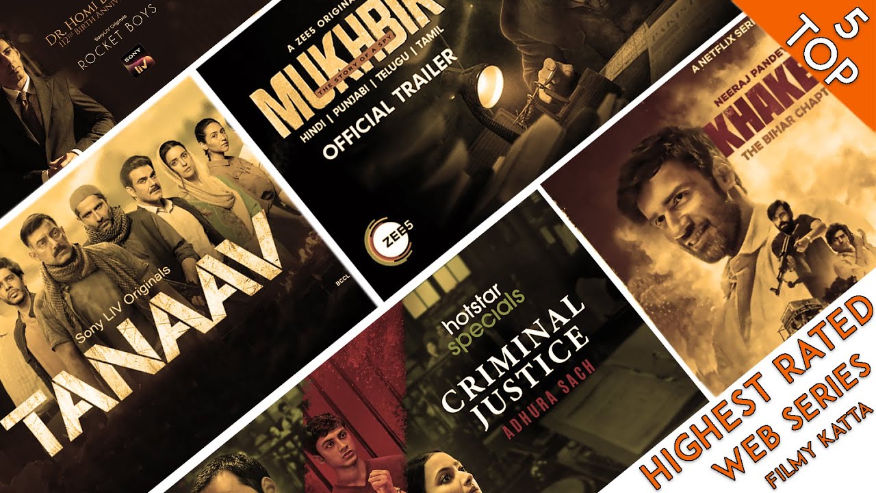 Top 5 Web Series | IMDB Highest Rating | NETFLIX | PRIME | ZEE5 ...