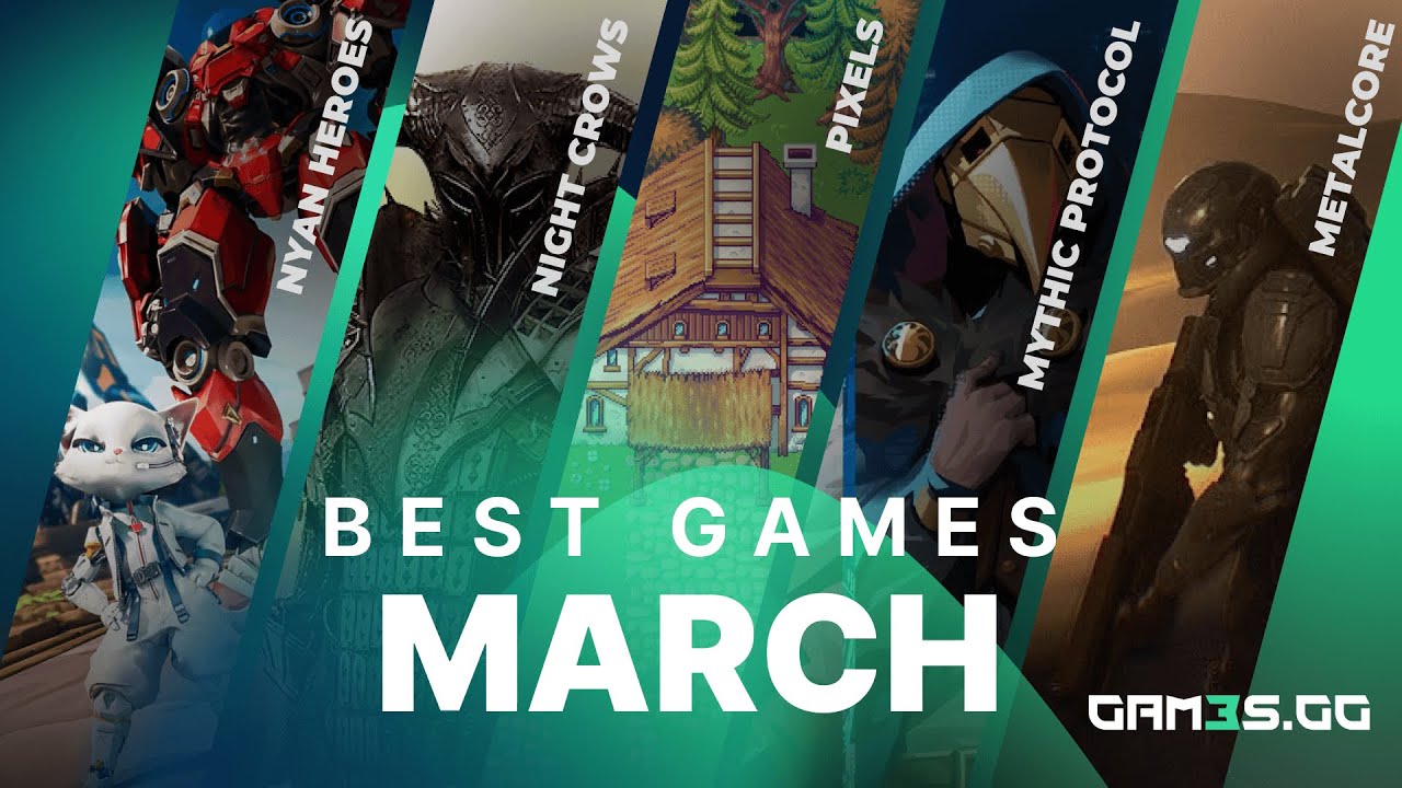 Best 5 NEW NFT Games of March 2024 - YouTube