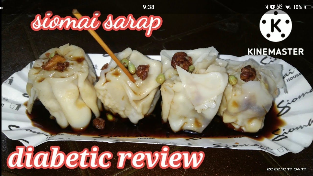 Siomai Review For Diabetic Youtube