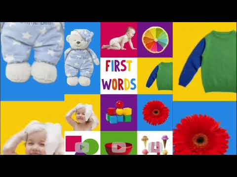 FIRST WORDS FOR BABY LEARN AT CHILDRENS CHANNEL - YouTube