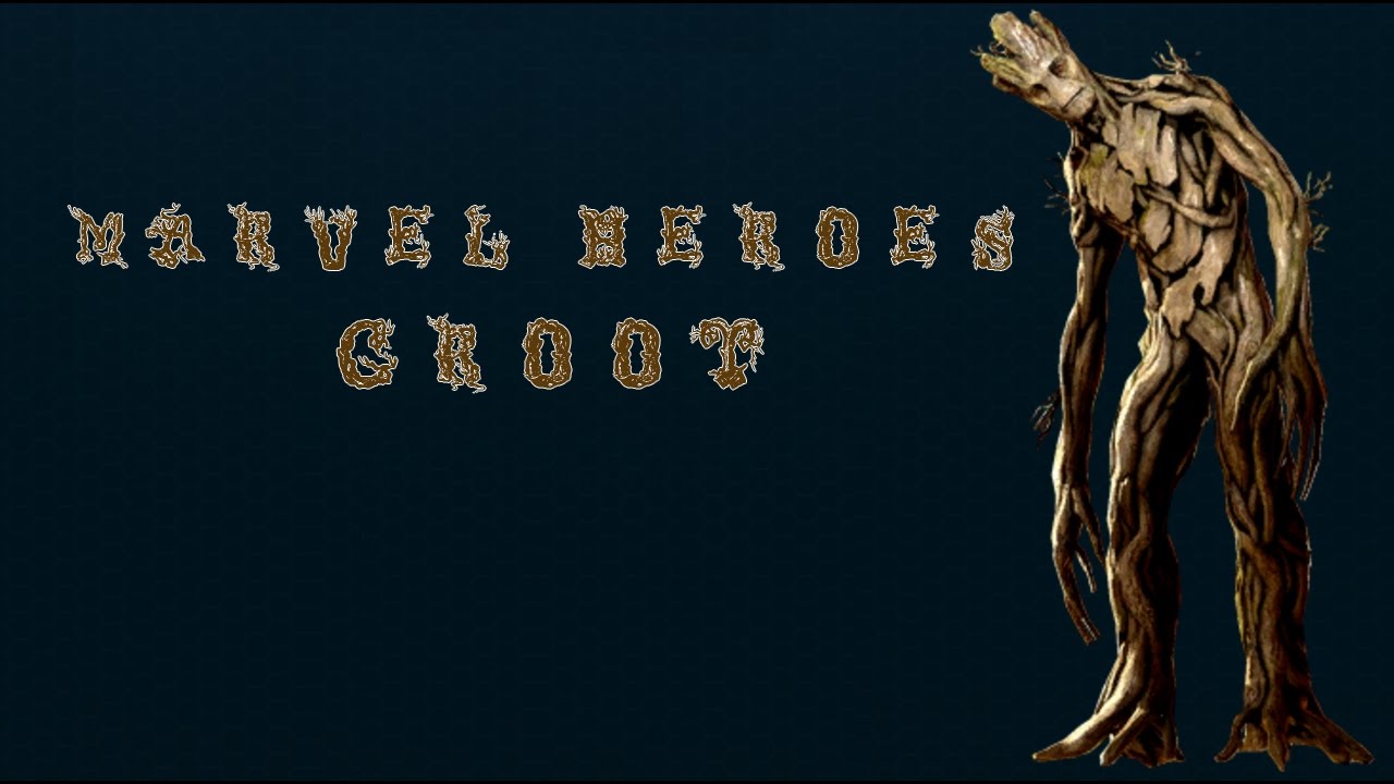 Groot team-up overview - Marvel Heroes 2016 - YouTube