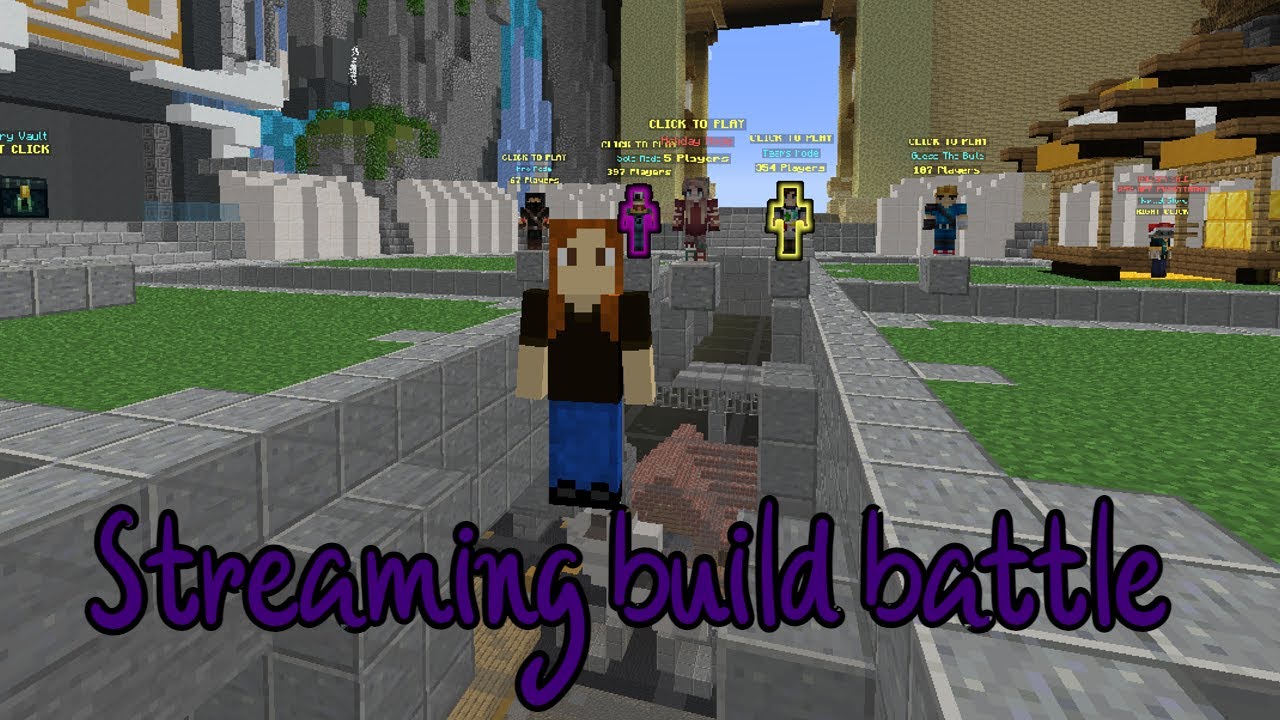 playing some build battle / hypixel - YouTube