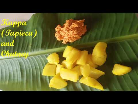 Kappa (Tapioca) & Chutney, zero oil recipe by poha meets dosa - YouTube
