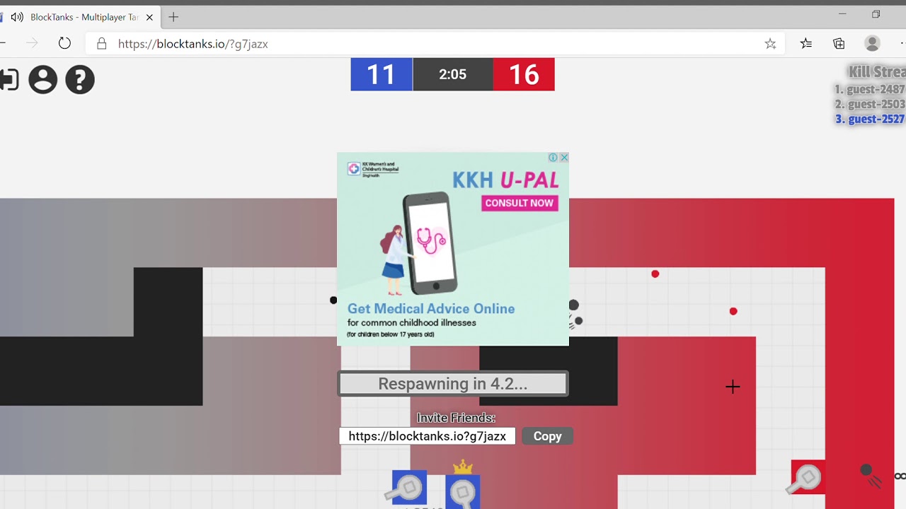 BlockTanks ( Multiplayer Tank Game ) - YouTube