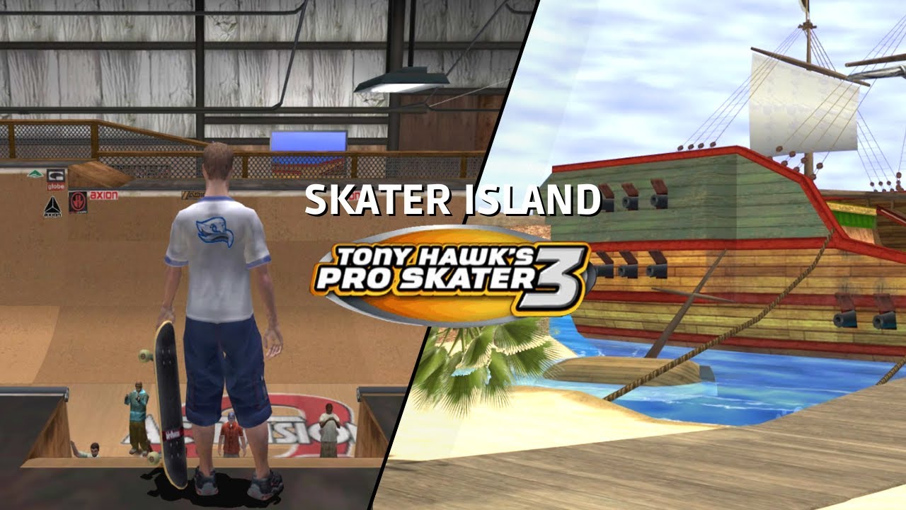 Tony Hawk's Pro Skater 3: Skater Island - Gold Medal, 100% Stats and ...