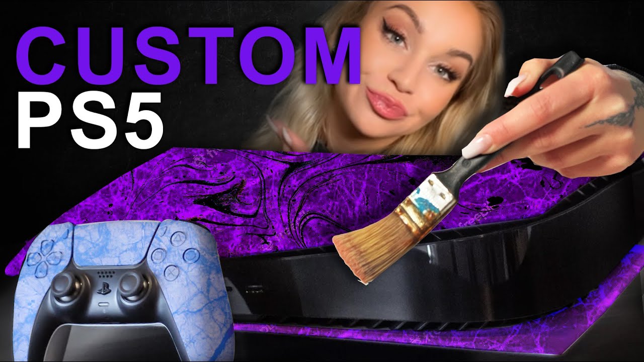 Ich habe eine Custom Playstation 5 designed! - YouTube