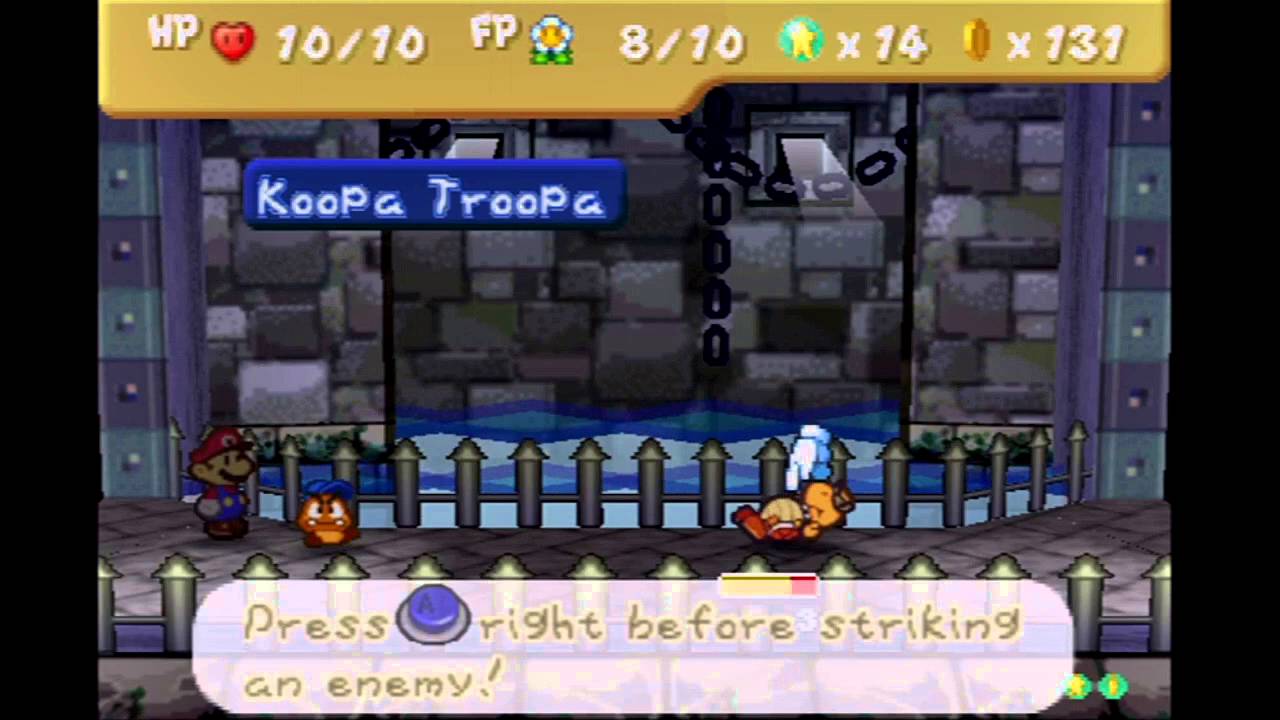 Let's Play Paper Mario #07 - Save Keys To Open Doors - YouTube