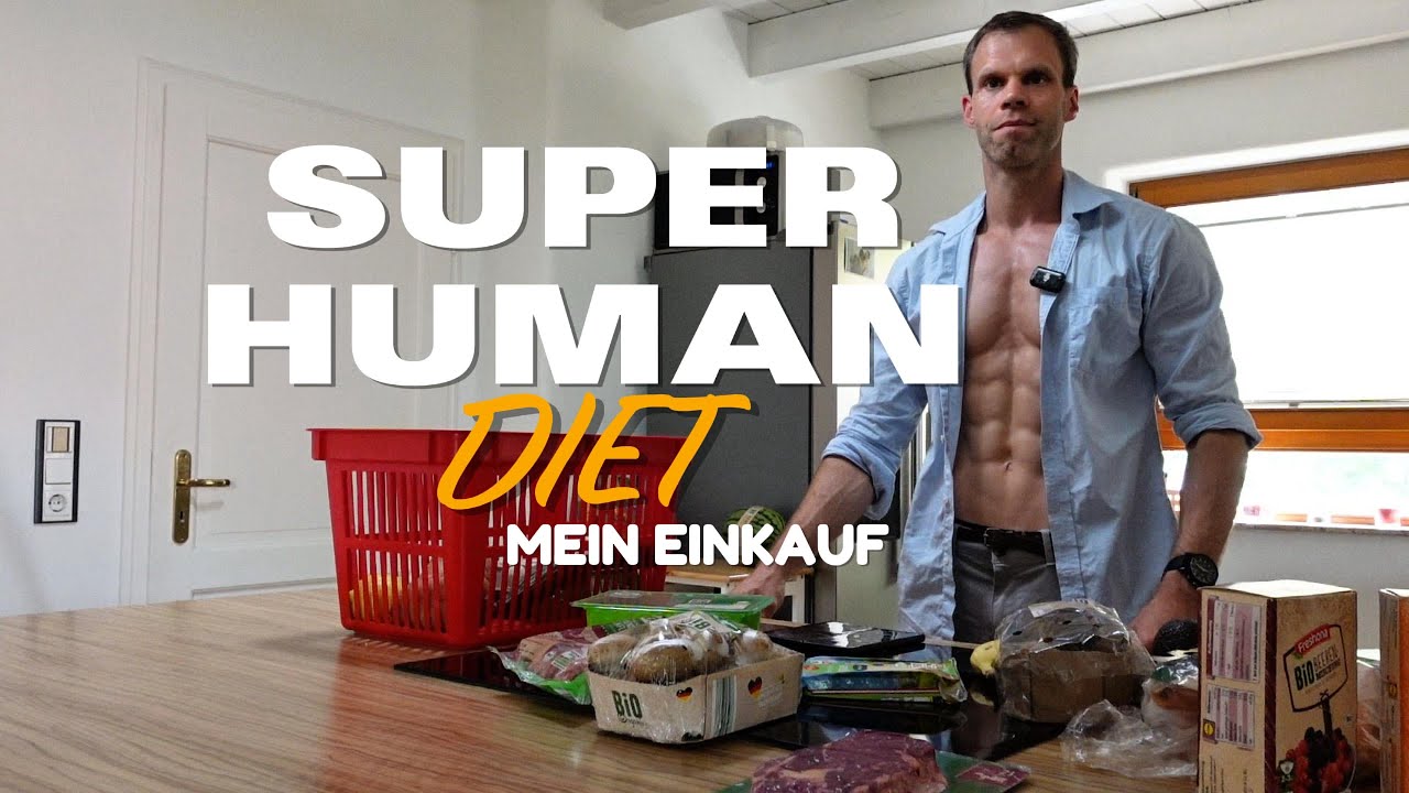 Superhuman diet - Mein Einkauf #lowcarb #hiit #intervallfasten #superhuman - YouTube