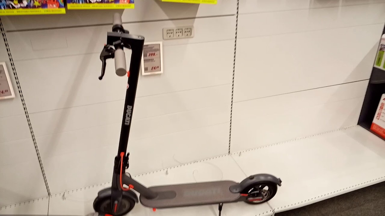 DUCATI PRO-1 PLUS, monopattino elettrico / electric kick scooter - YouTube