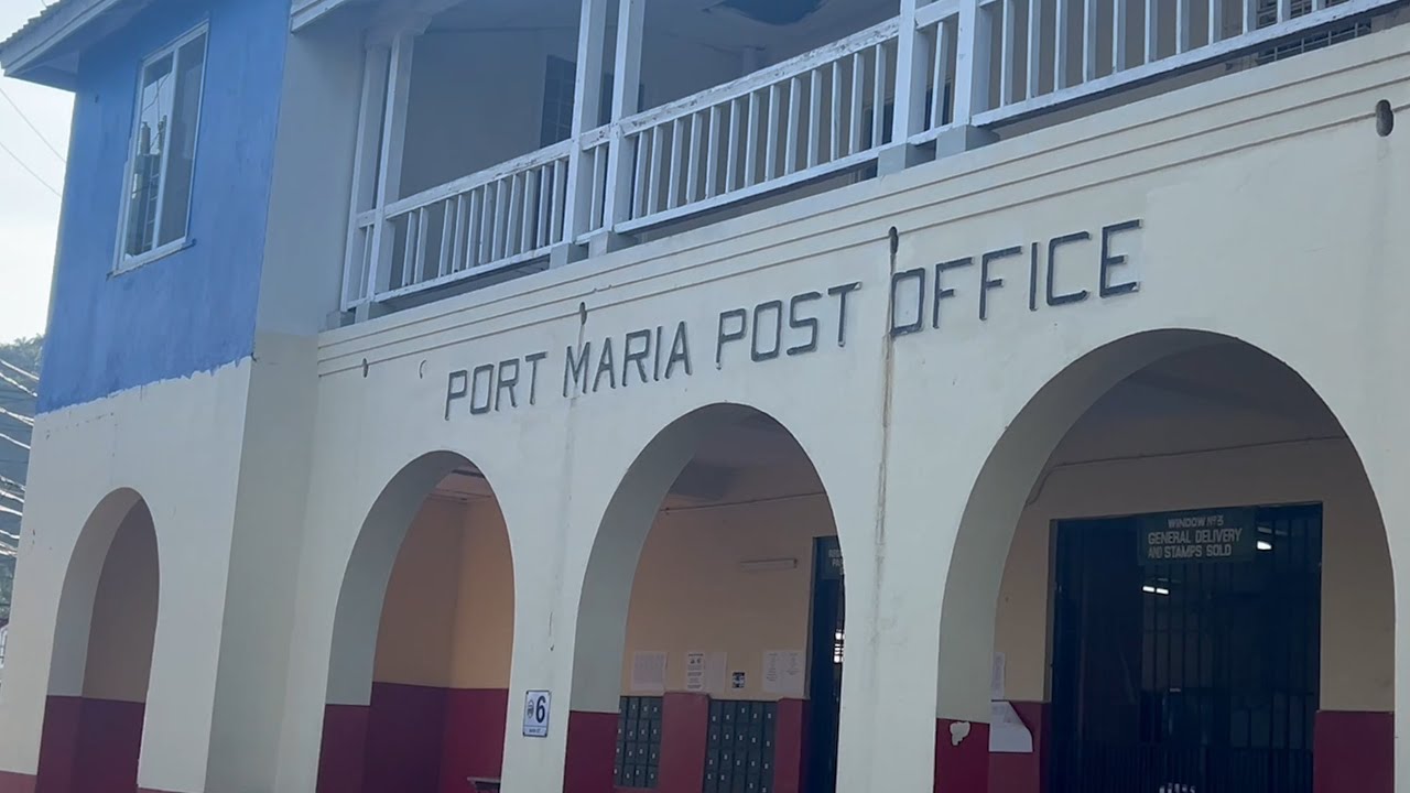 Port Maria Post Office, St Mary, Jamaica - YouTube