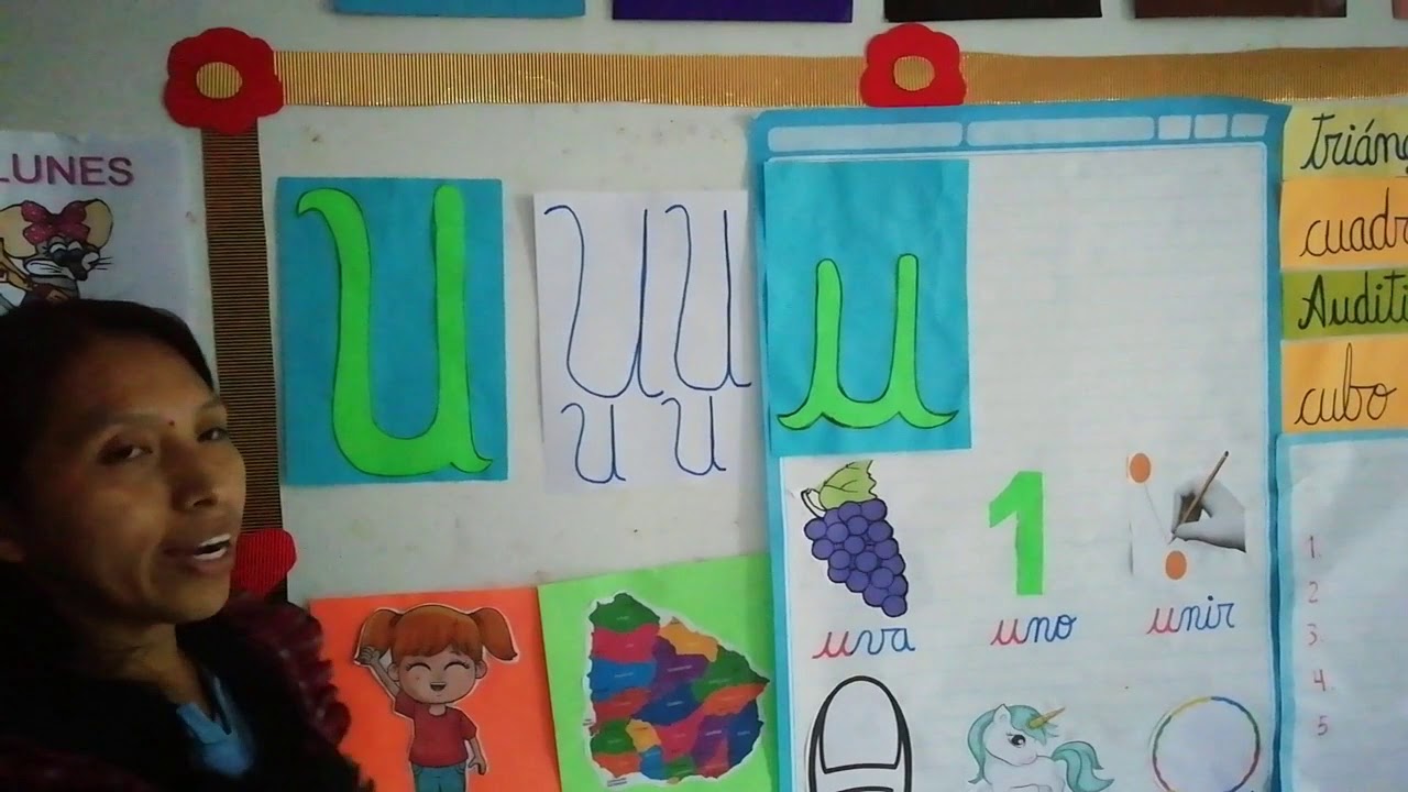 Conociendo e identificando a la Vocal U - YouTube