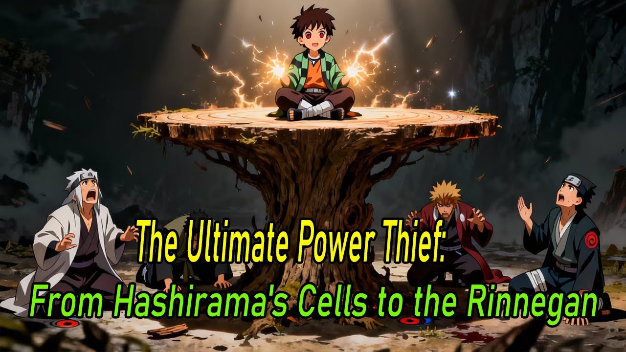 The Ultimate Power Thief: From Hashirama's Cells to the Rinnegan! # ...