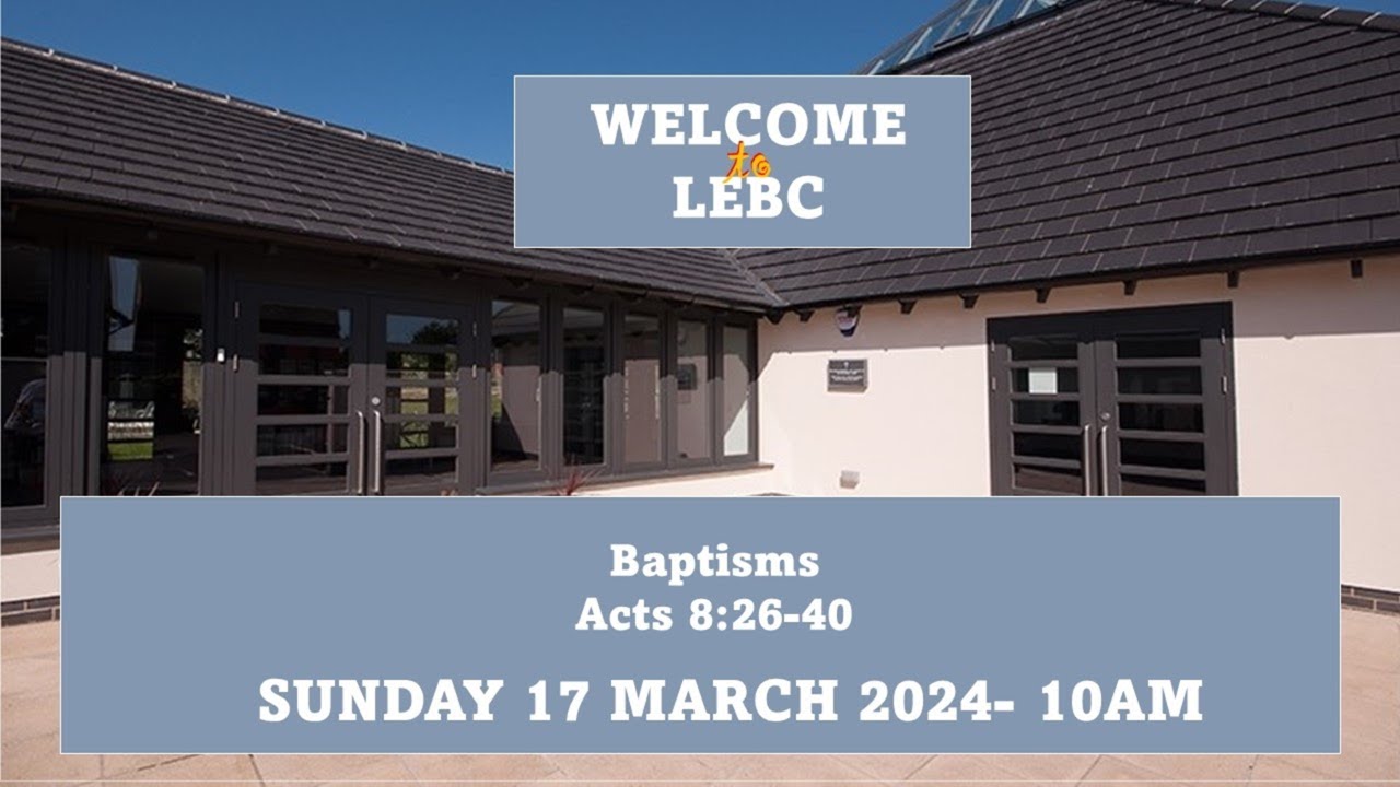 Sundays Online - LEBC Livestream - 17 March 2024 - YouTube