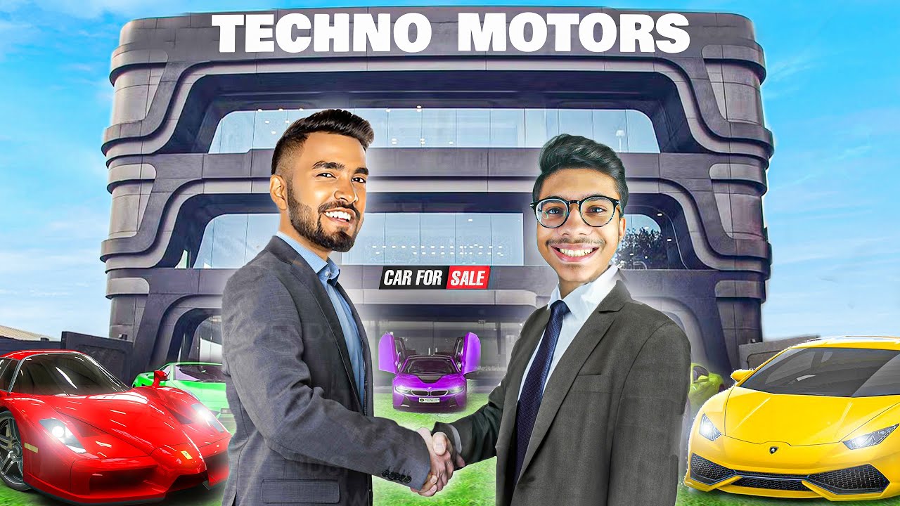I Opened TECHNO MOTORS In Car For Sale ! - YouTube