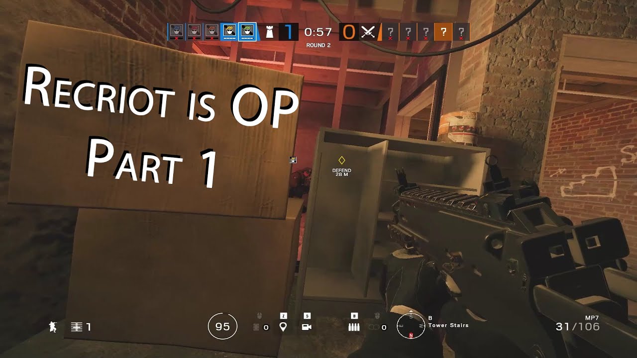 Recruit Main BTW (Part 1) - Rainbow Six Siege - R6 - YouTube