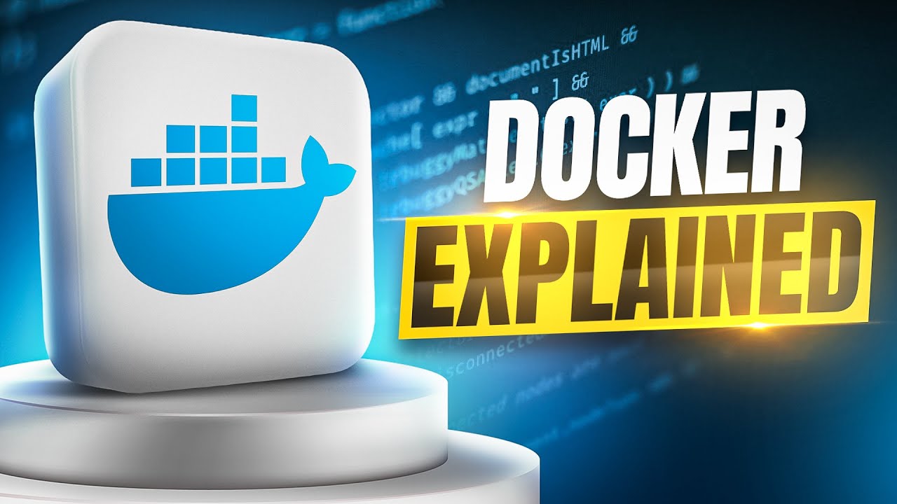 Docker Tutorial for Beginners - YouTube
