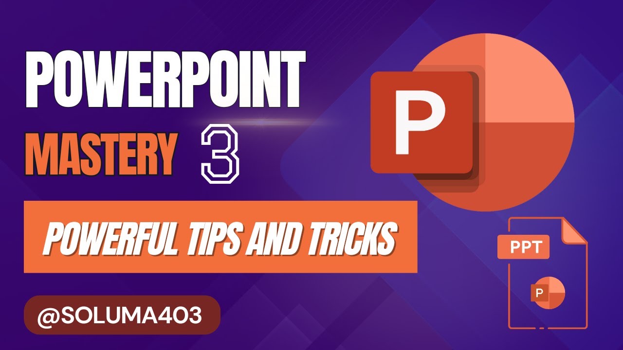 POWERPOINT MASTERY : Advanced Hacks that will 10x your presensation ...