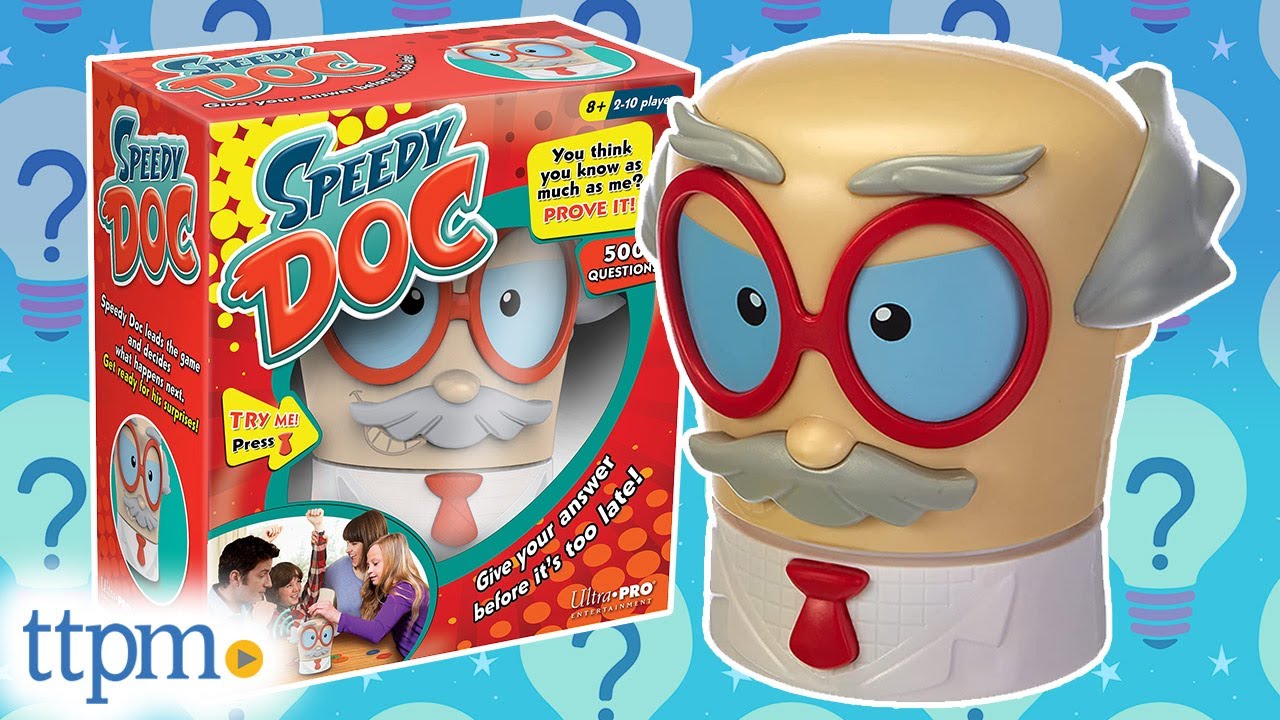 Speedy Doc Question Game from Ultra Pro Review 2021 | TTPM Toy Reviews - YouTube