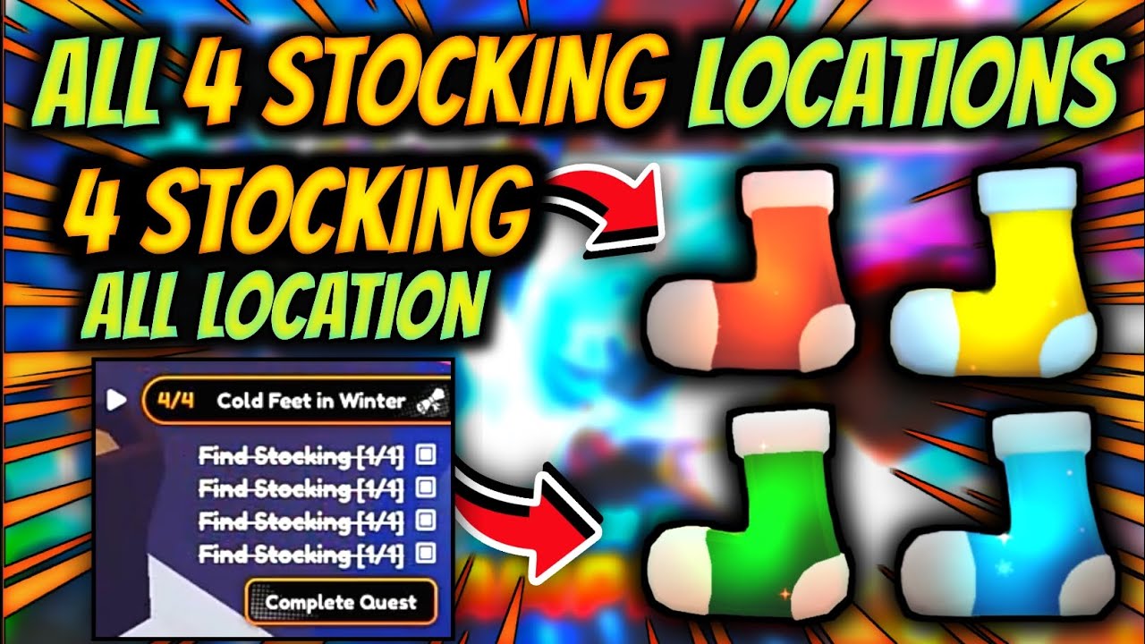 How To Find All 4 Stocking Locations For Cold Feet In Winter Quest In ...
