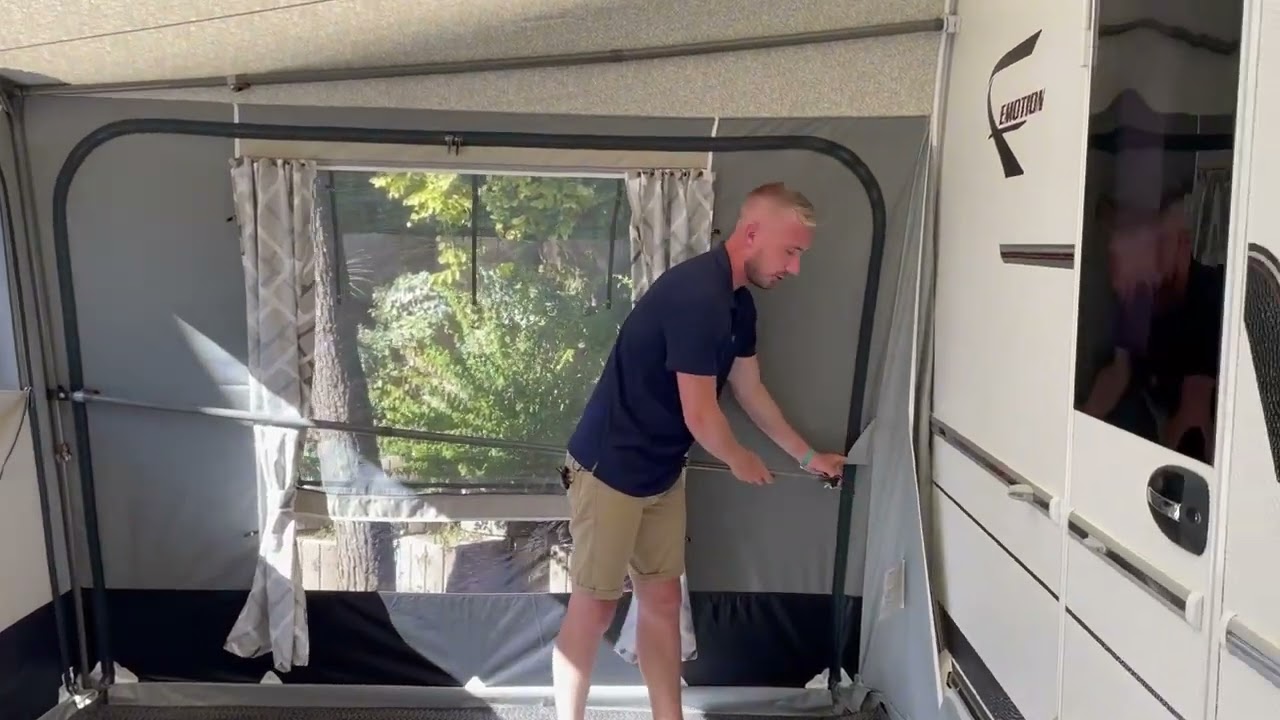 Veranda pole for ventilation - YouTube