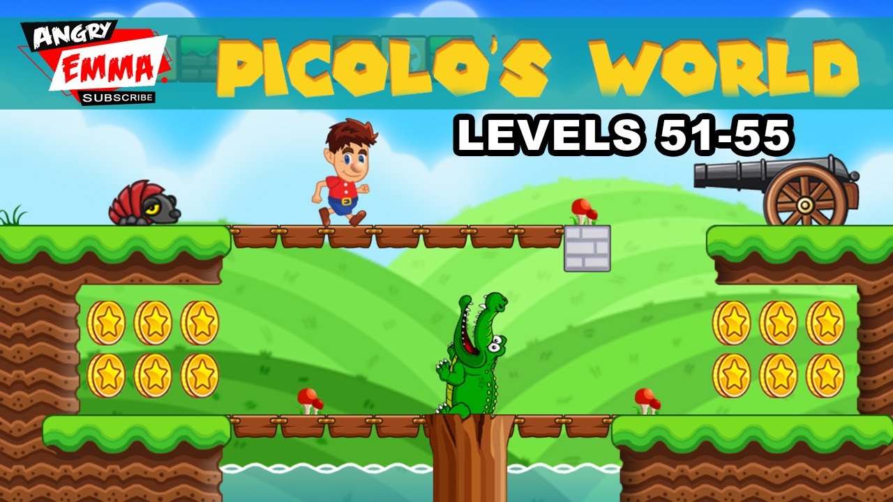 Picolo's World Super Adventure - Levels 51-55 - YouTube