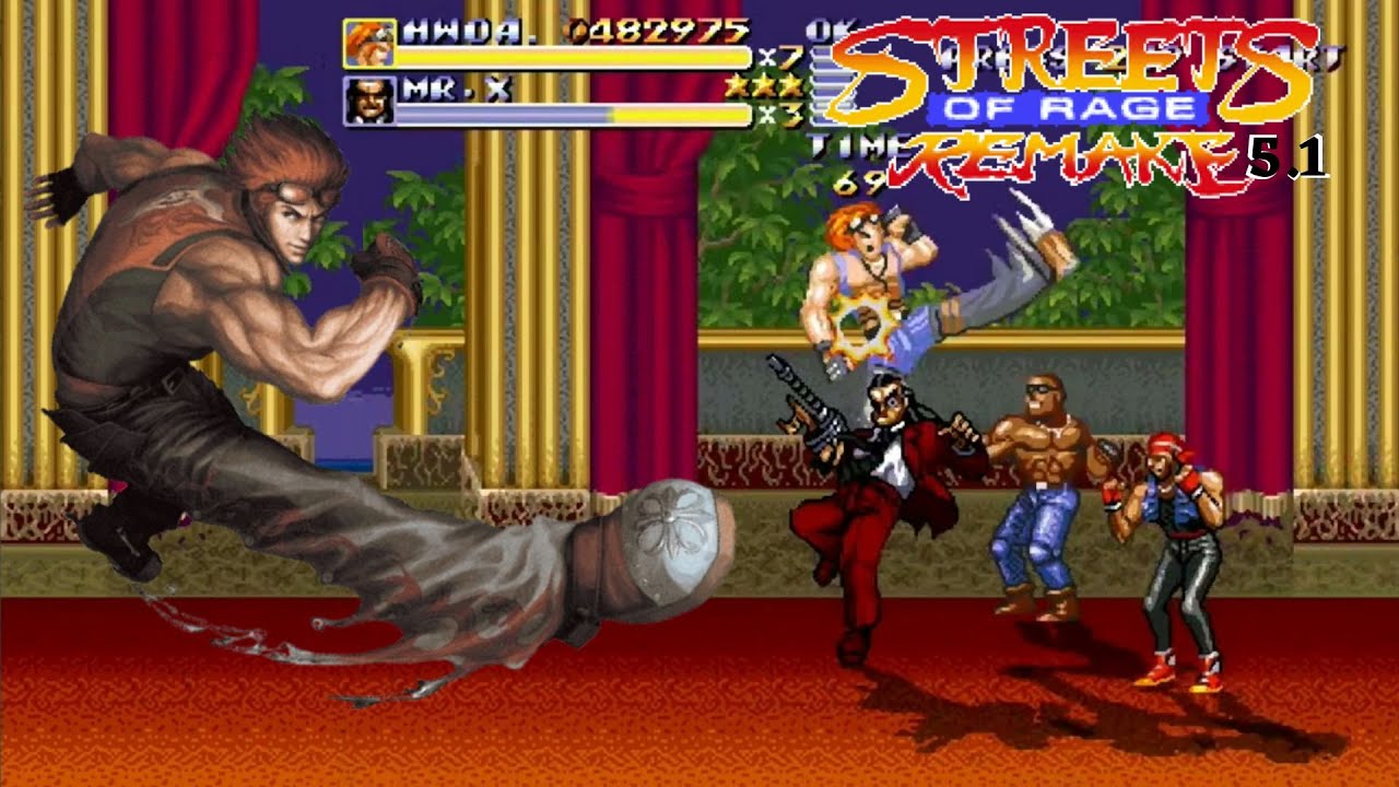 Streets of rage remake 5.1: Final Fight Apocalypse sorr [No OpenBOR ...