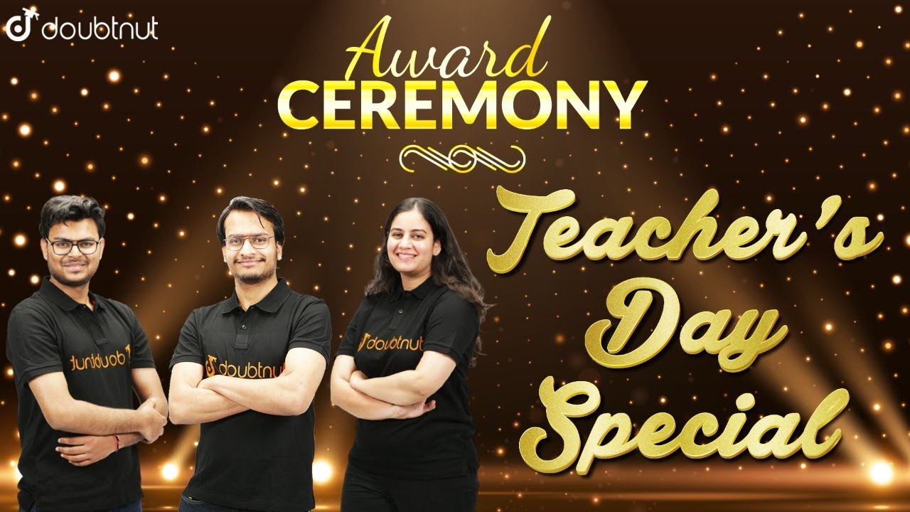Doubtnut Award Ceremony | Teacher's Day Special | Final Results ...