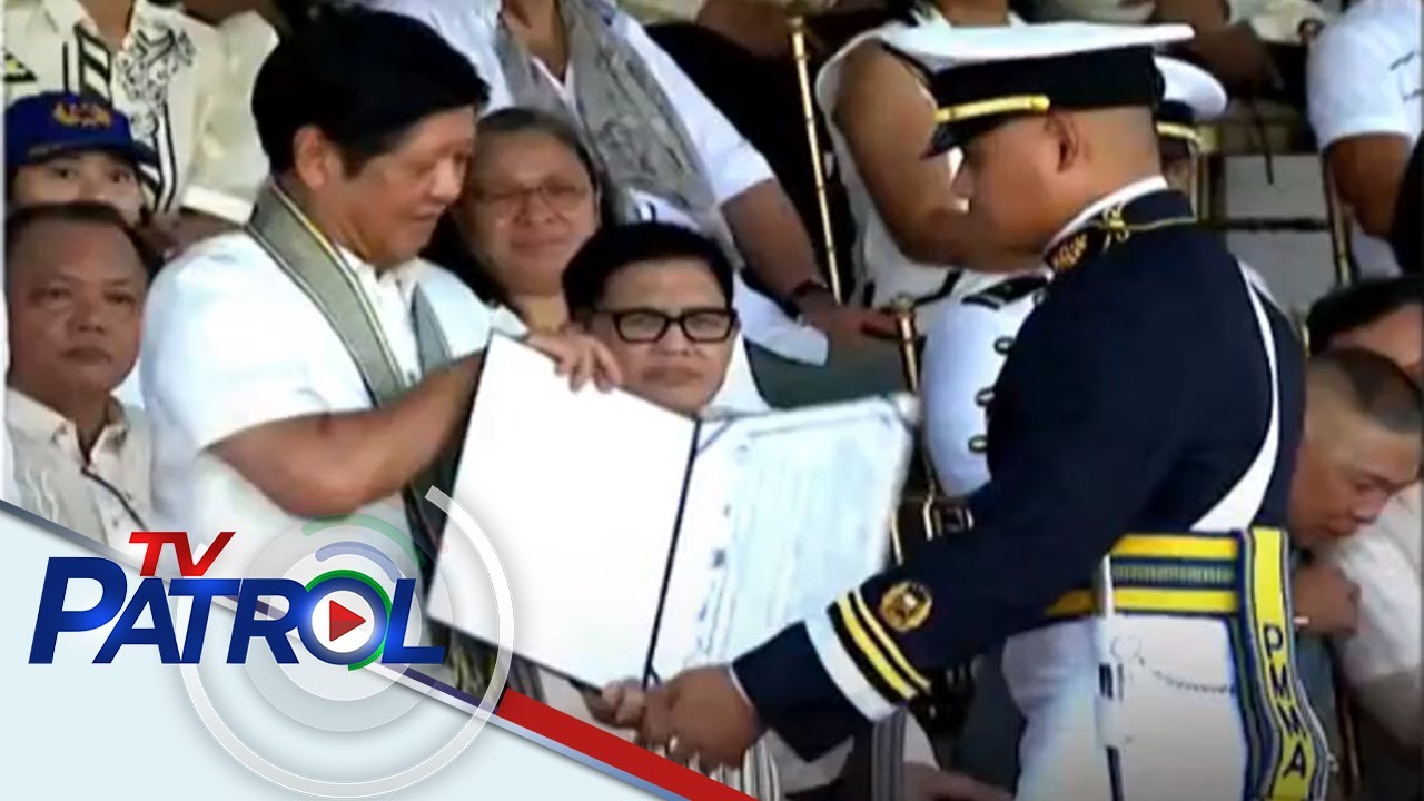 Pang. Marcos Jr. nanguna sa graduation rites ng PMMA Madasiklan Class ...