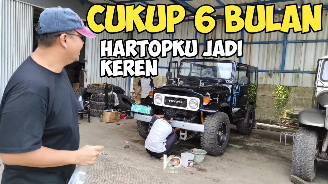 Modifikasi Hardtop jadi jip kota /Toyota Hardtop Fj40 1980 - YouTube
